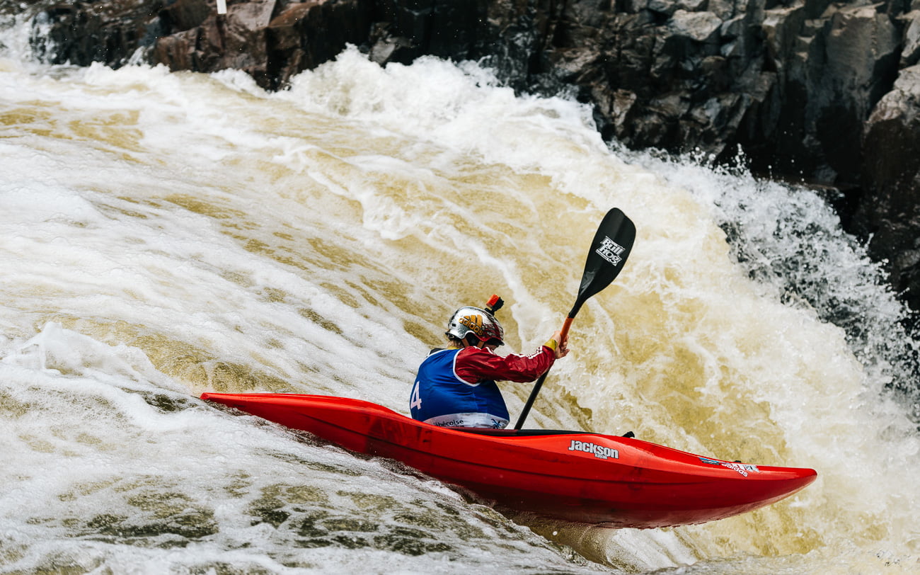 Compétition de Kayak au Québec